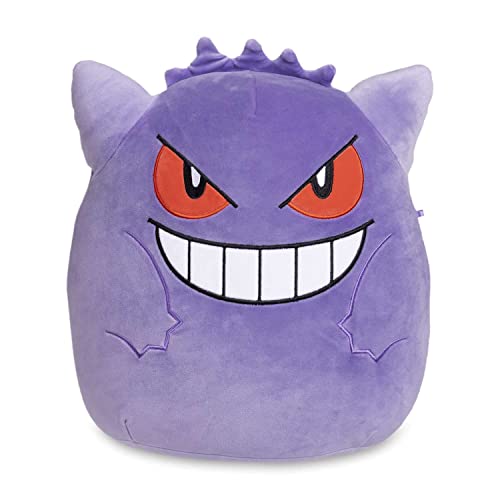 Squishmallows 10-Inch Gengar Plush - Add Gengar to Your Squad, Ultrasoft Stuffed Animal Medium-Sized Plush Toy, Official Kellytoy Plush