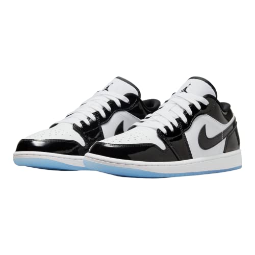 Jordan Youth Air 1 Low SE GS DV1333 100 Concord - Size 4.5Y White/Black