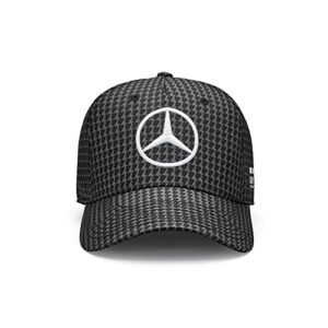 mercedes amg petronas formula one team - kids 2023 lewis hamilton driver hat - black - size: one size