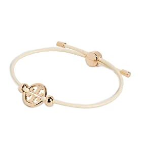 Tory Burch Women's Miller Slider Bracelet, Tory Gold/Ivory, One Size