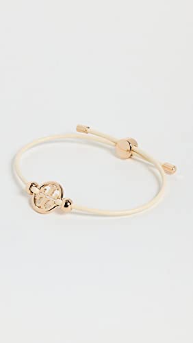 Tory Burch Women's Miller Slider Bracelet, Tory Gold/Ivory, One Size