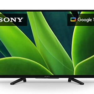 Sony 32 Inch 720p HD LED HDR TV W830K Series with Google TV and Google Assistant-2022 Model (Renewed)