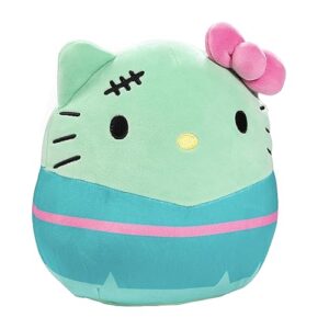 Squishmallows 8" Hello Kitty FrankenKitty- Officially Licensed Kellytoy Halloween Sanrio Plush - Collectible Soft & Squishy Stuffed Animal Toy - Add to Your Squad - Gift for Kids, Girls & Boys- 8 Inch