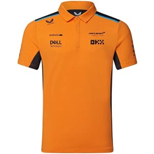 mclaren f1 men's 2023 team replica polo shirt