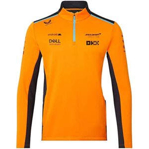 mclaren f1 men's 2023 team quarter zip midlayer jacket