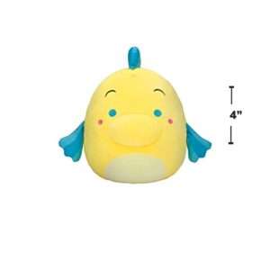 Squishmallows Original Disney 10-Inch Ariel and 4-Inch Flounder 2-Pack Plush - Ultrasoft Official Jazwares Plush