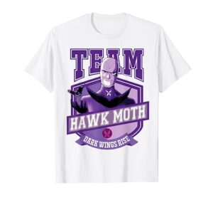 miraculous ladybug - team hawk moth t-shirt