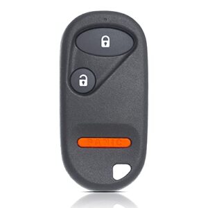 key fob remote replacement fits for honda civic 2001 2002 2003 2004 2005 / honda pilot 2003 2004 2005 2006 2007 nhvwb1u523 / nhvwb1u521 keyless entry remote control 72147-s5a-a01