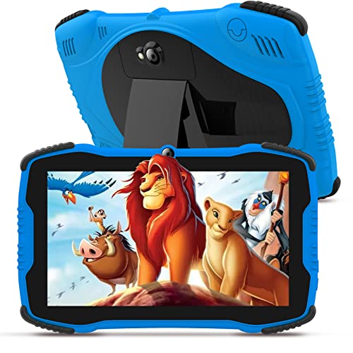 Kids Tablet 7 inch Tablet for Kids 2GB 32GB Android 11.0 Toddler Tablet for Toddlers, Childrens Tablet with WiFi Dual Camera Kid-Proof Case Kids Learning Tablet Parental Control YouTube Netflix