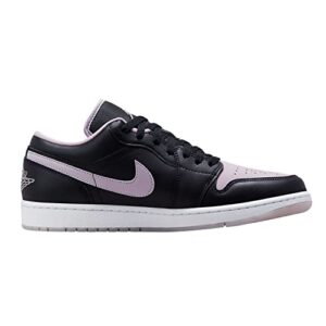 Air Jordan 1 Low SE Men's Shoes (Black/Iced Lilac-White, us_Footwear_Size_System, Adult, Men, Numeric, Medium, Numeric_9)