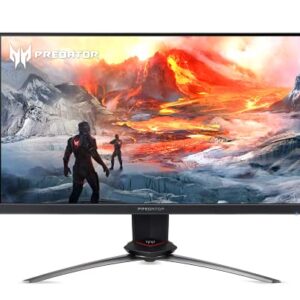 Acer Predator 27" UHD 3840 x 2160 IPS Gaming Monitor | AMD FreeSync Premium | 160Hz | Up to 0.5ms | HDR600 | Delta E<1 | TUV/Eyesafe | USB Type-C, DP 1.4 & 2 x HDMI 2.1 | XB273K LVbmiipruzx