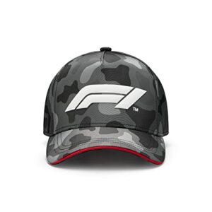 formula 1 - official merchandise - f1 camo hat - unisex - black - size: one size