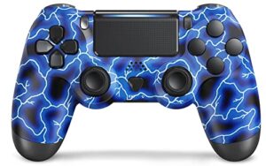 ps4 controller wireless compatible with ps4/slim/pro/pc with dual vibration,motion sensor,touch pad,headphone jack