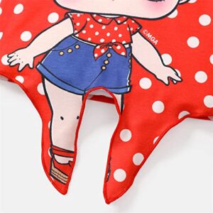 L.O.L. Surprise! Toddler/Kid Girl 2pcs Polka dots Tie Knot Tee and Ruffled Shorts Set Red Kids: 6-7 Years