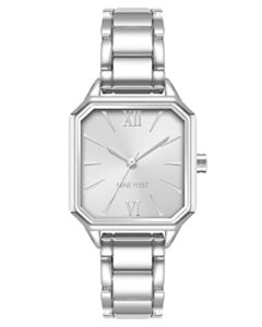 nine west women's bracelet watch