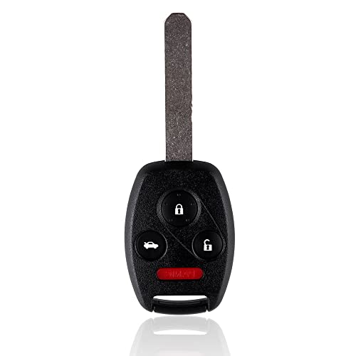 Keyless Entry Remote Control Uncut Car Key Fob for 2008 2009 2010 2011 2012 Honda Accord Sedan / 2009-2015 Pilot Remote Car Key Fob FCC ID:KR55WK49308