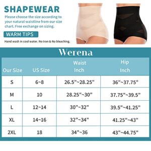 Tummy Control Shapewear Panties for Women High Waist Cincher Shaping Underwear Body Shaper Girdle Gurdal (A# Beige,M)