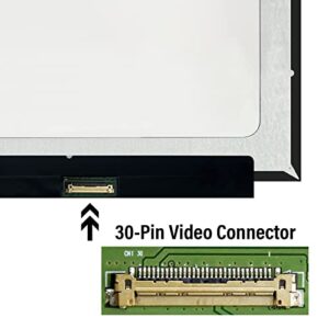 TTFTcenter Screen Replacement for HP 17-CN1053CL 4S324UA / Envy 17M-CG0013DX 9XM78UA LCD Screen 17.3 inch, FHD 1920x1080 30Pin, Laptop Display Panel with Tape