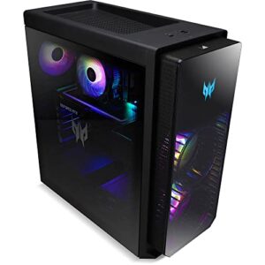 Acer Predator Orion 5000 Gaming & Entertainment Desktop PC (Intel i7-12700F 12-Core, 16GB DDR5 4400MHz RAM, 2TB PCIe SSD + 2TB HDD (3.5), Win 11 Home) with MS 365 Personal, Dockztorm Hub