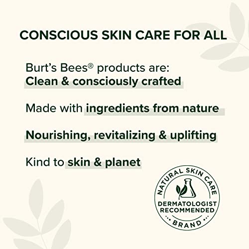 Burt’s Bees Foaming Face Wash, BHA Breakout Defense Cleanser for All Skin Types, Washes Away Impurities & Excess Facial Oil, With a Prebiotic, 8 Oz.