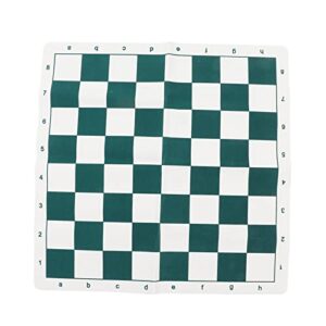 Jopwkuin Travel Chess Set, Light Entertainment Game Compact Foldable Increase Feelings Roll Up Chess Board Set for Picnic for Family Gatherings(Wang Gao 95MM)