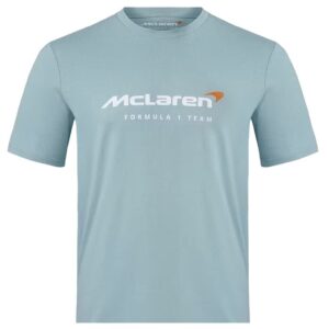 mclaren f1 kids core essentials t-shirt light blue