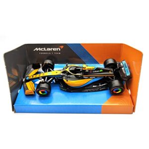 HNW Bburago 1:43 2022 F1 McLaren MCL36 4# Lando Norris Alloy Luxury Vehicle Diecast Cars Model Toy (F1 MCL36#4)