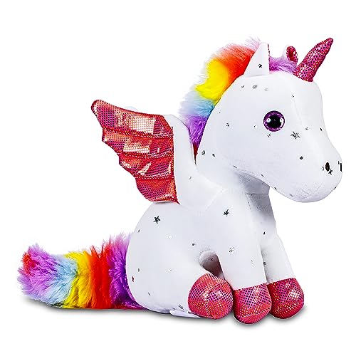 Squishmallow Unicorn Stuffed Plush Toy | Cute and Cuddly Stuffed Animal Toys | Soft Doll for Baby or Kids | Unicorn Gifts for Girls Age 1-15 | Birthday Gift