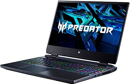 Acer Predator Helios 300 15.6" 2K QHD 240Hz Gaming Laptop (Intel i7-12700H 14-Core, GeForce RTX 3070 Ti [TGP: 150W] 8GB, RGB KYB, Thunderbolt 4, WiFi 6E, Win11Home) w/HDMI (32GB RAM | 1TB PCIe SSD)