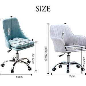 ECBETCR Chair Desk Office Chair Home Home Office Chair, Comfortable Thick Cushion Pad Flexible, High Back Mesh Computer Desk Chair, Adjustable Chair