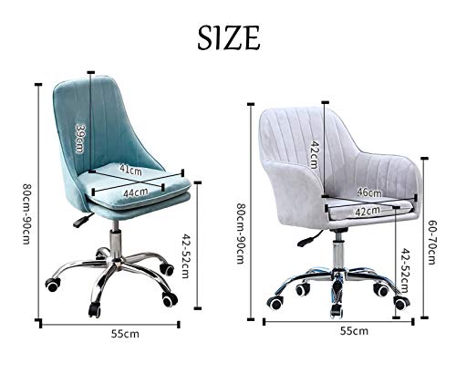 ECBETCR Chair Desk Office Chair Home Home Office Chair, Comfortable Thick Cushion Pad Flexible, High Back Mesh Computer Desk Chair, Adjustable Chair