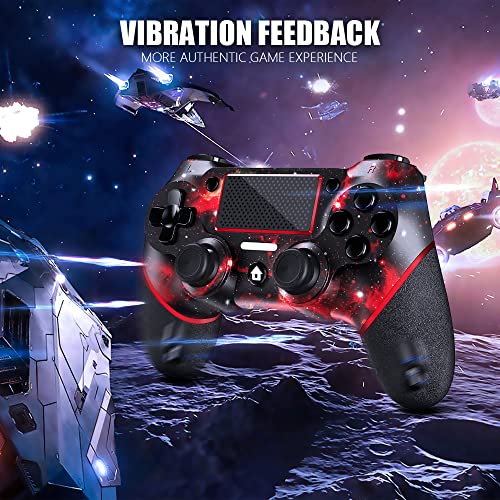 AceGamer Wireless Controller for Ps4 Gamepad Compatible with PS4/Pro/Slim/PC, With Double Vibration/Touchpad/Stereo Headphone Jack/Six-axis Motion