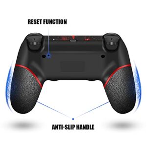 AceGamer Wireless Controller for Ps4 Gamepad Compatible with PS4/Pro/Slim/PC, With Double Vibration/Touchpad/Stereo Headphone Jack/Six-axis Motion