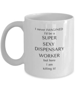 bud tender gift dispensary worker gift super sexy dispensary worker mug bud tender mug