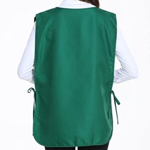 Xeoxarel Unisex Cobbler Apron with 3 Pockets, Universal Apron for Women or Men Vest Black