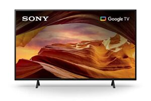 sony 43 inch 4k ultra hd tv x77l series: led smart google tv kd43x77l- 2023 model, black