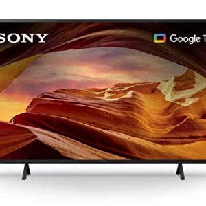 Sony 43 Inch 4K Ultra HD TV X77L Series: LED Smart Google TV KD43X77L- 2023 Model, Black