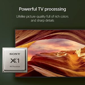 Sony 43 Inch 4K Ultra HD TV X77L Series: LED Smart Google TV KD43X77L- 2023 Model, Black