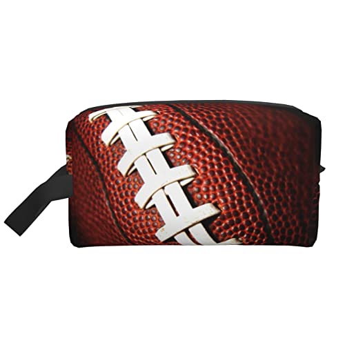 Affilleve Football Soccer Large Travel Toiletry Bag Hanging Dopp Kit Shower Shaving Toiletries Accessories Organizer