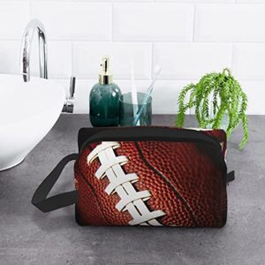 Affilleve Football Soccer Large Travel Toiletry Bag Hanging Dopp Kit Shower Shaving Toiletries Accessories Organizer