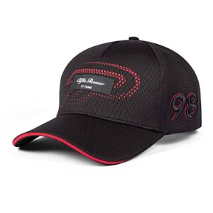 alfa romeo racing f1 2023 special edition theo pourchaire #98 team hat black