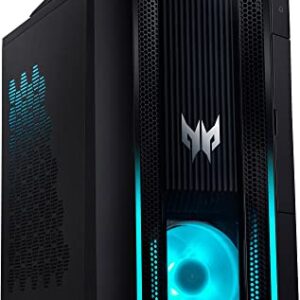 Acer Predator PO3-630 Gaming Desktop PC (Intel i7-11700 8-Core, 128GB RAM, 2TB PCIe SSD, GeForce RTX 3070, WiFi, Bluetooth, Backlit KB, HDMI, USB 3.2, Display Port, Win 10 Pro)