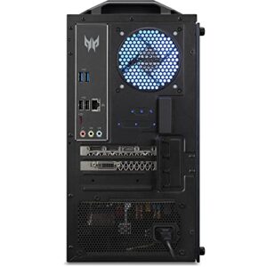 Acer Predator PO3-630 Gaming Desktop PC (Intel i7-11700 8-Core, 128GB RAM, 2TB PCIe SSD, GeForce RTX 3070, WiFi, Bluetooth, Backlit KB, HDMI, USB 3.2, Display Port, Win 10 Pro)