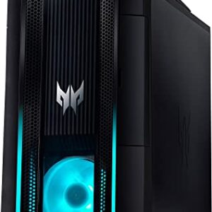 Acer Predator PO3-630 Gaming Desktop PC (Intel i7-11700 8-Core, 128GB RAM, 2TB PCIe SSD, GeForce RTX 3070, WiFi, Bluetooth, Backlit KB, HDMI, USB 3.2, Display Port, Win 10 Pro)