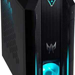 Acer Predator PO3-630 Gaming Desktop PC (Intel i7-11700 8-Core, 128GB RAM, 2TB PCIe SSD, GeForce RTX 3070, WiFi, Bluetooth, Backlit KB, HDMI, USB 3.2, Display Port, Win 10 Pro)