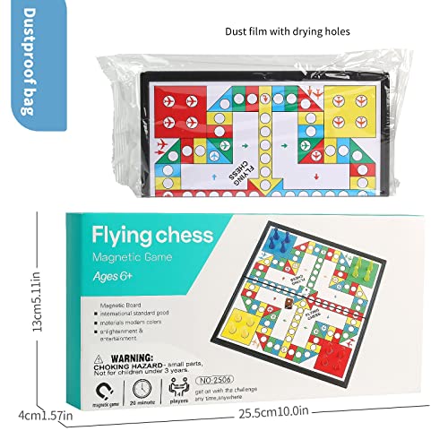 Andux Foldable Magnetic Flying Chess Portable Board Game Set CXYXQ-03 2506