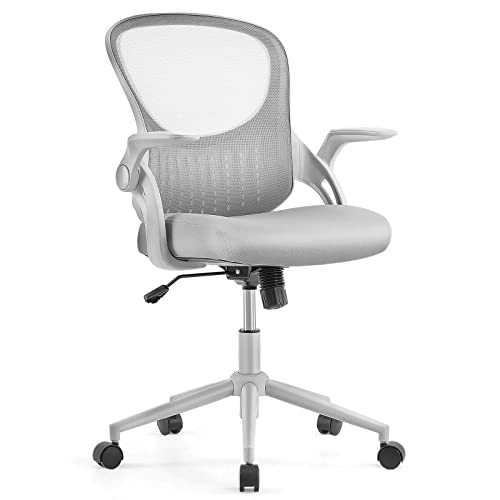 Sweetcrispy Office Chair, Ergonomic Office Desk Chairs Breathable Mesh Back Lumbar Support Computer Chair