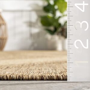 nuLOOM Sherilyn Geometric Indoor/Outdoor Area Rug, 8' x 10', Beige