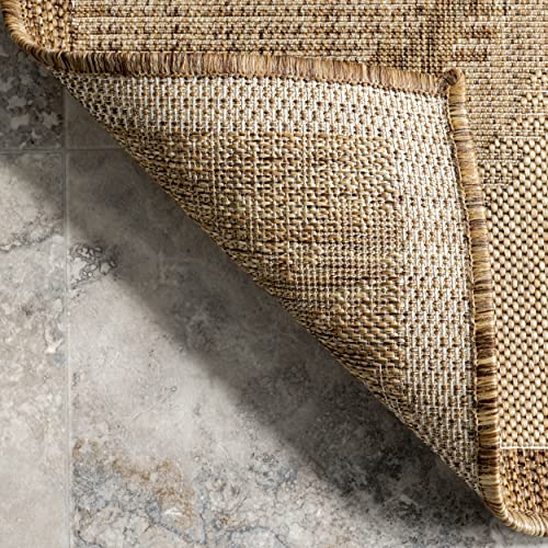 nuLOOM Sherilyn Geometric Indoor/Outdoor Area Rug, 8' x 10', Beige