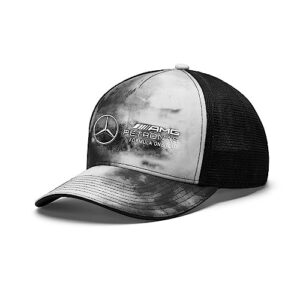 mercedes amg petronas f1 tie-dye trucker hat